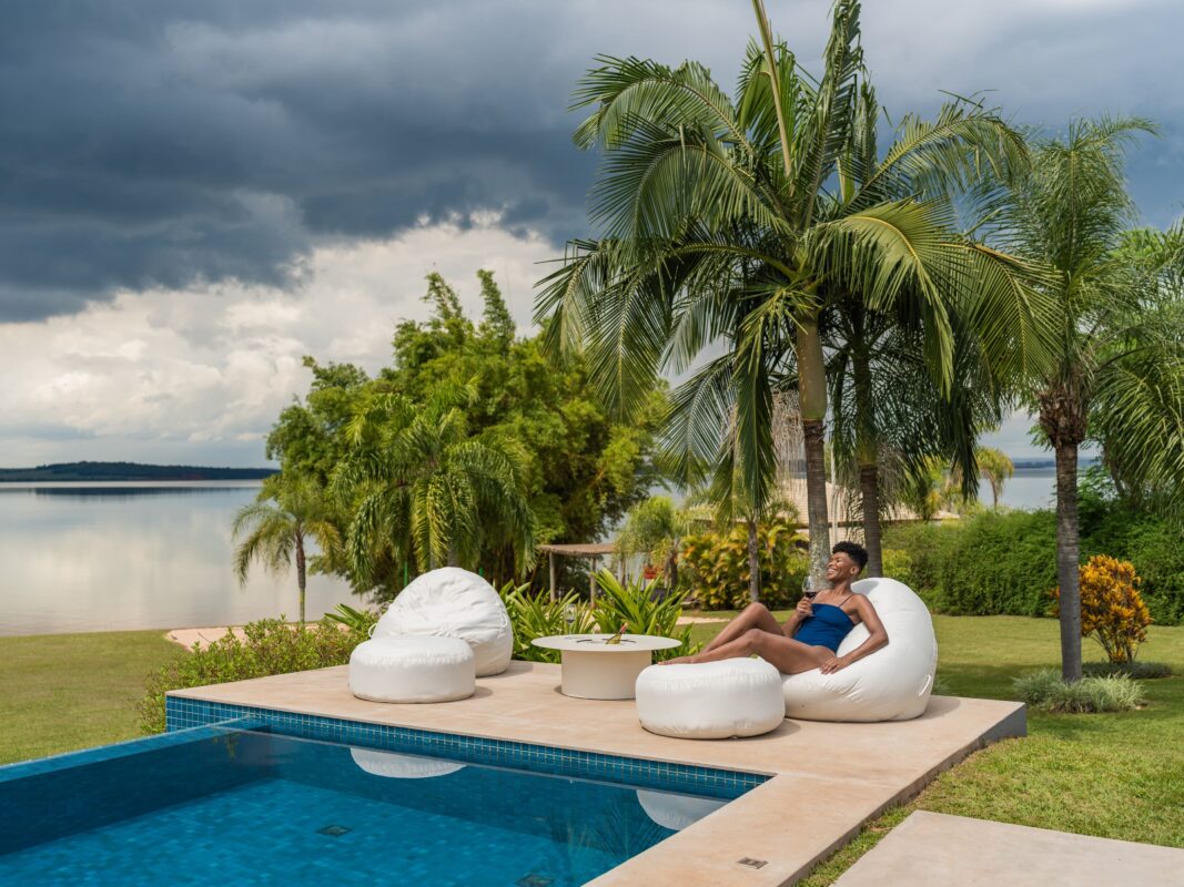 Puff Nemo | Redondo | Lovato | Móveis Para Área Externa